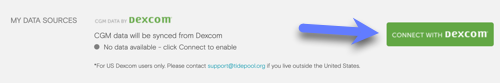 Connecting your Dexcom account to Tidepool – Tidepool