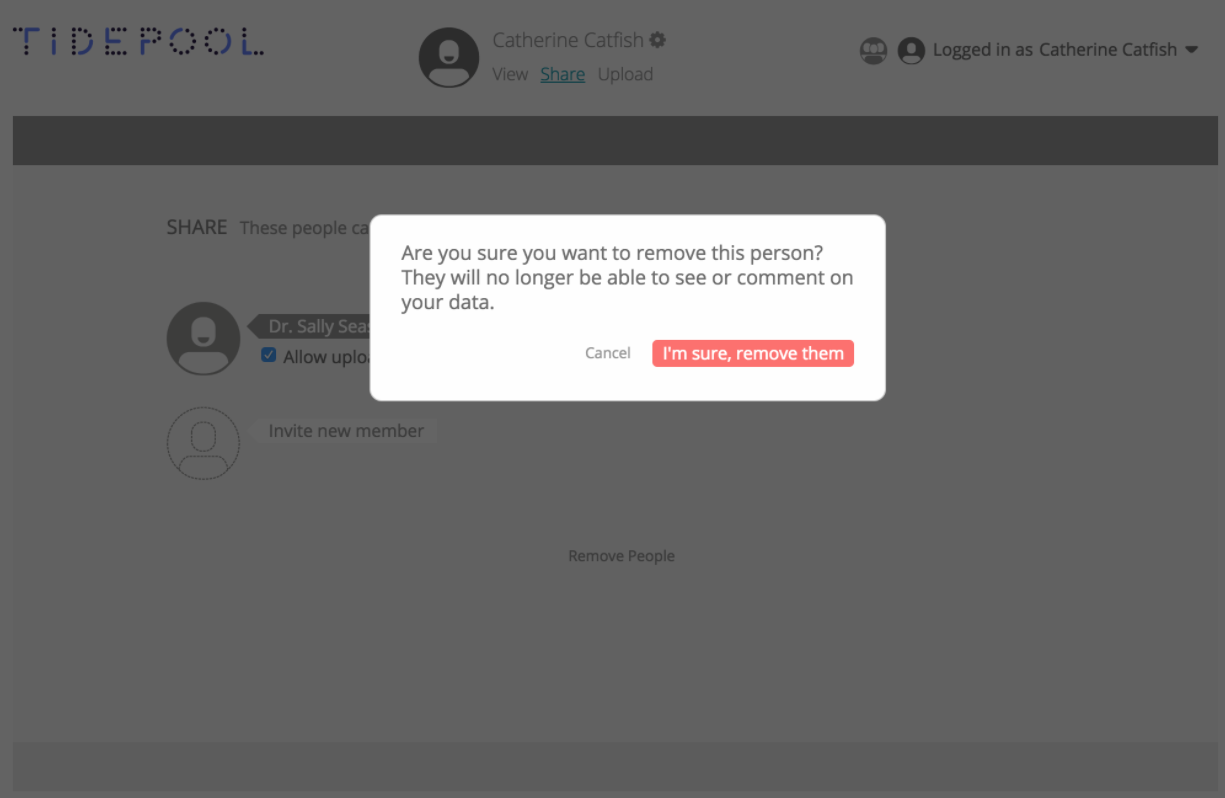 Sharing your Data – Tidepool