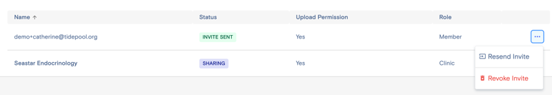 Sharing your Data – Tidepool